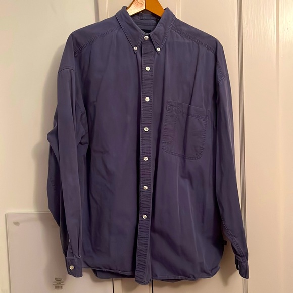 Structure | Shirts | Structure Vintage Retro 9s Long Sleeve Button Down ...